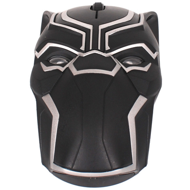 Black Panther Shape Mouse USB | Toy Popa