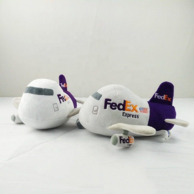 FedEx Express Plane Plush Toy | Toy Popa