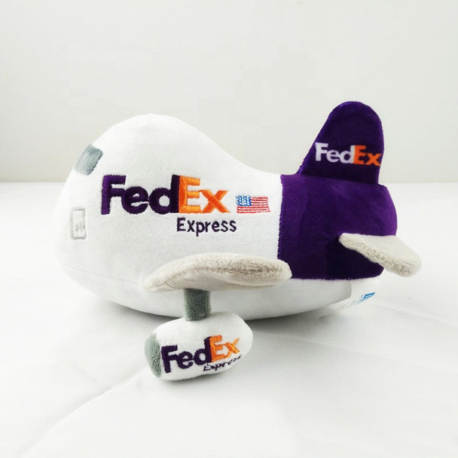 FedEx Express Plane Plush Toy | Toy Popa