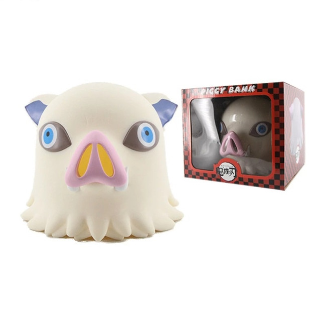 Demon Slayer Hashibira Inosuke Piggy Bank | Toy Popa