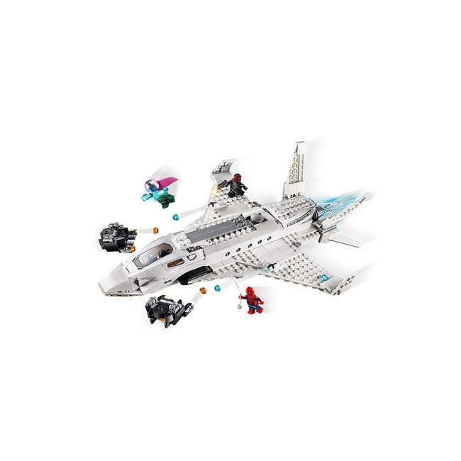 Marvel Stark Jet and the Drone Attack 76130 Brick Building Kit | Toy Popa