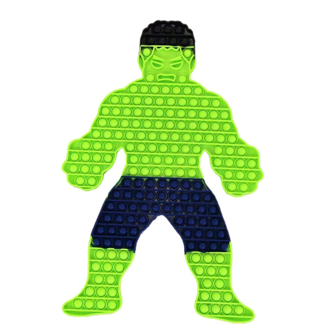Hulk Pop It Poppet Fidget | Toy Popa