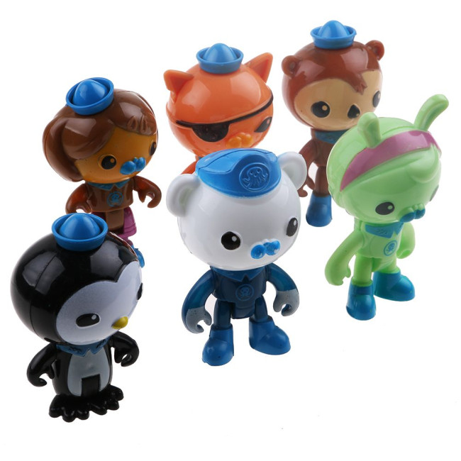 Octonauts 6-Figure Octo-Pack | Toy Popa