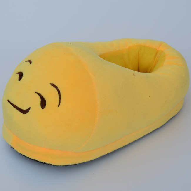 Big Comfy Emoji Emoticon Slippers | Toy Popa