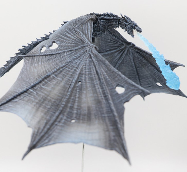 McFarlane Toys Game of Thrones Viserion Ice Dragon Deluxe Action Figure ...