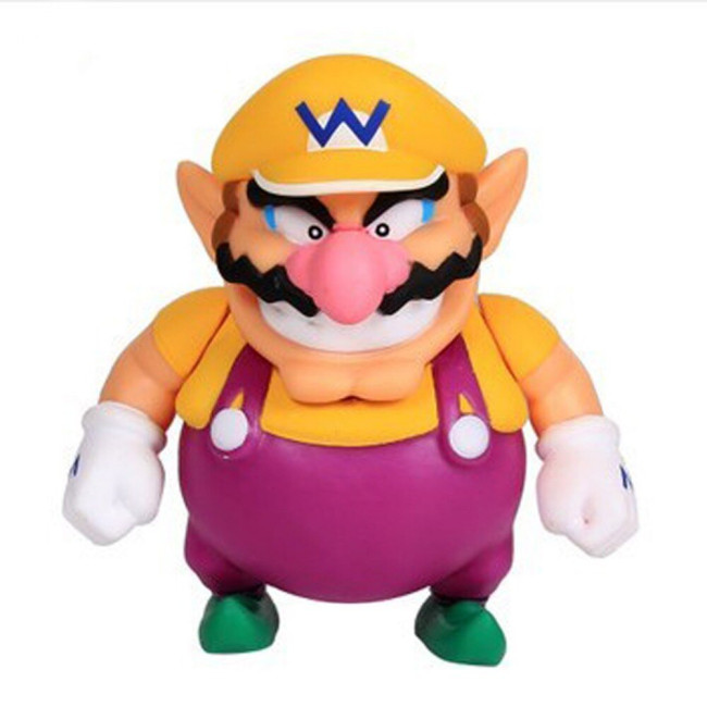 Wario Super Mario 5 inch Figure | Toy Popa