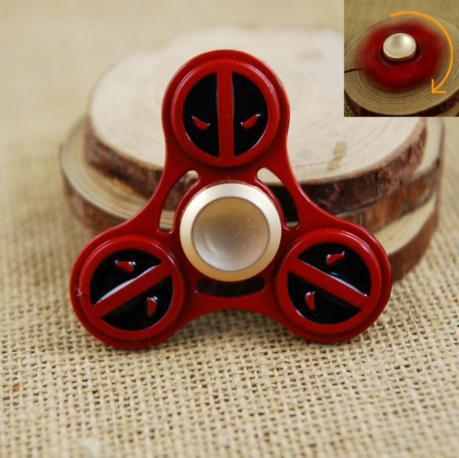 Deadpool Shaped Fidget Spinner | Toy Popa