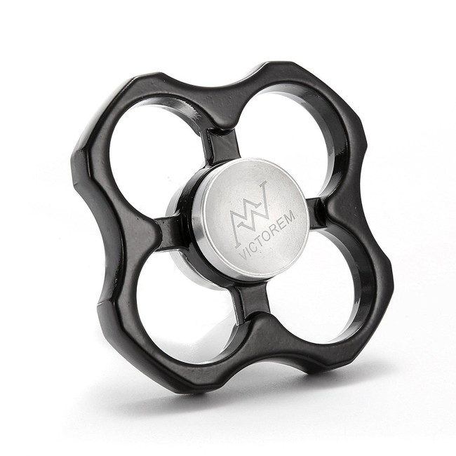 Victorem Square Knuckle Metal Fidget Spinner | Toy Popa