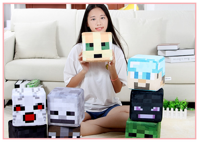 Minecraft Block Pillows - Enderman | Toy Popa