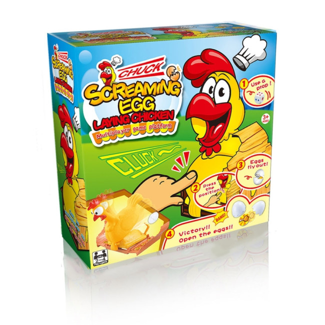 Mattel Games Squawk Chicken Game | Toy Popa