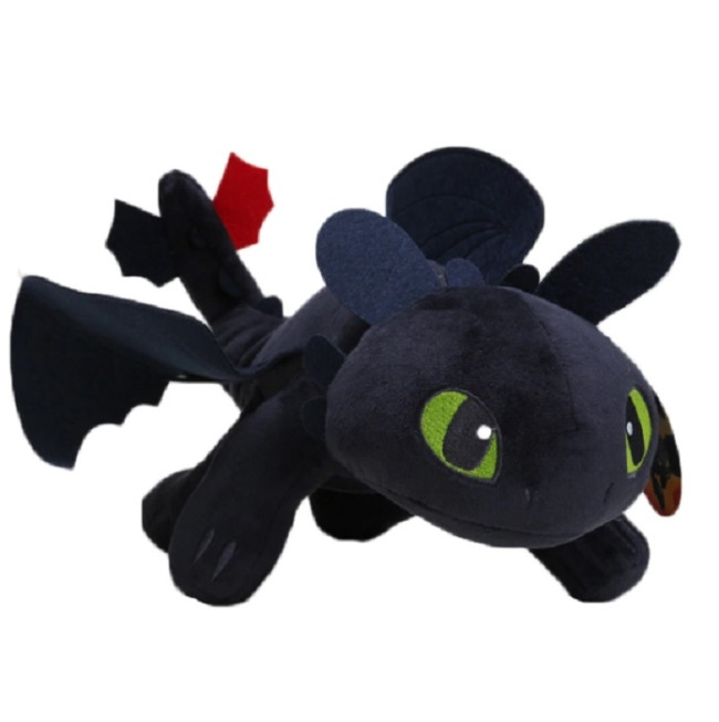 How to Train Your Dragon Toothless Night Fury Stuffed Animal Plush Doll ...